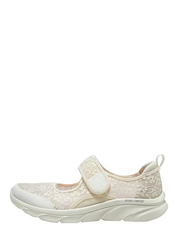 Sketchers D'lux Comfort Mary Jane Sneakers - White