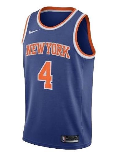 Nike X Nba New York Knicks Derrick Rose Basketball Jersey - Blue