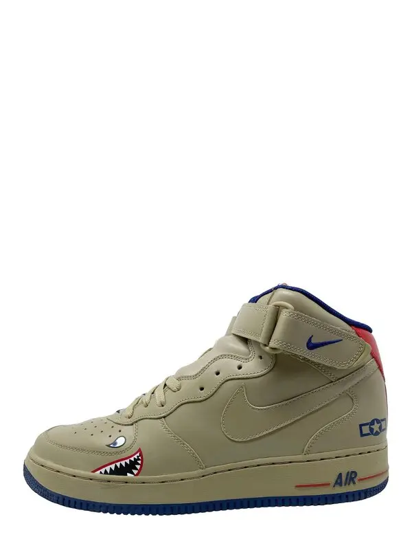 Nike Force 1 Mid 'tuskegee' Sneakers - Tan