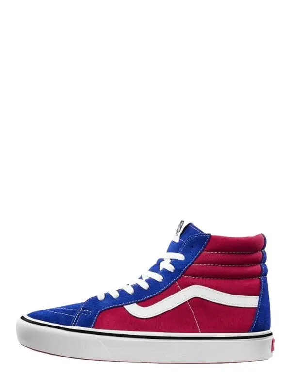 VANS Sk8-hi Comfycush High Top Sneakers - Red