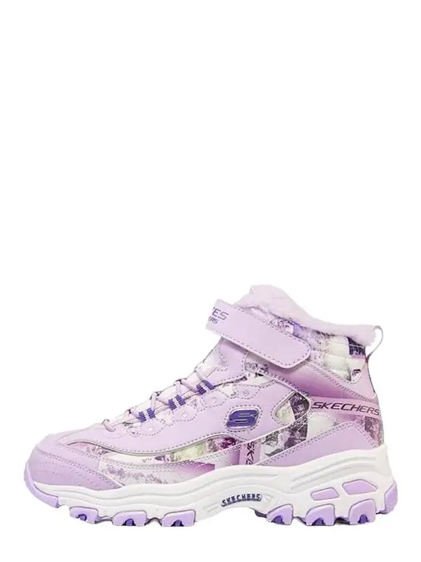 Sketchers D'lites Boots - Purple/white