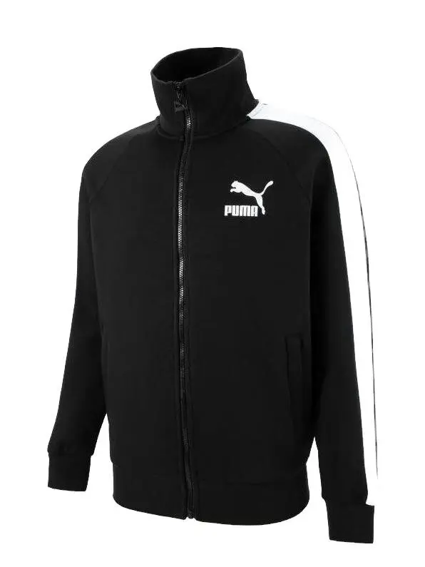 PUMA Iconic T7 Track Jacket - Black/white