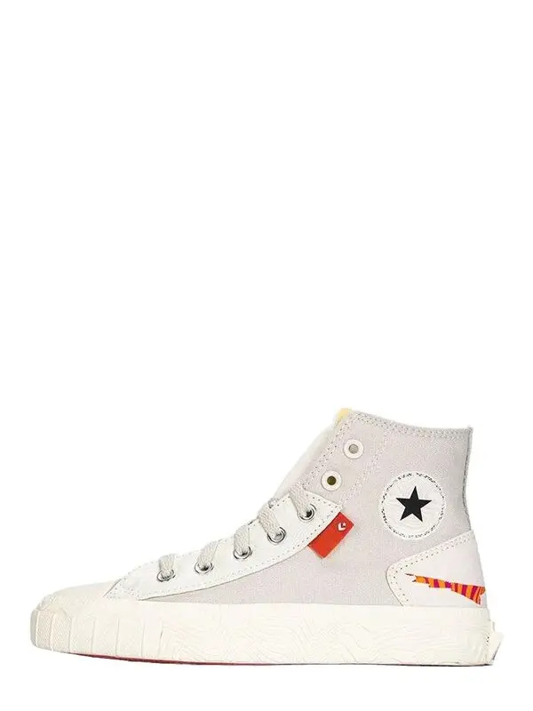 CONVERSE Chuck Taylor All Star High Top Sneakers - Cream/red
