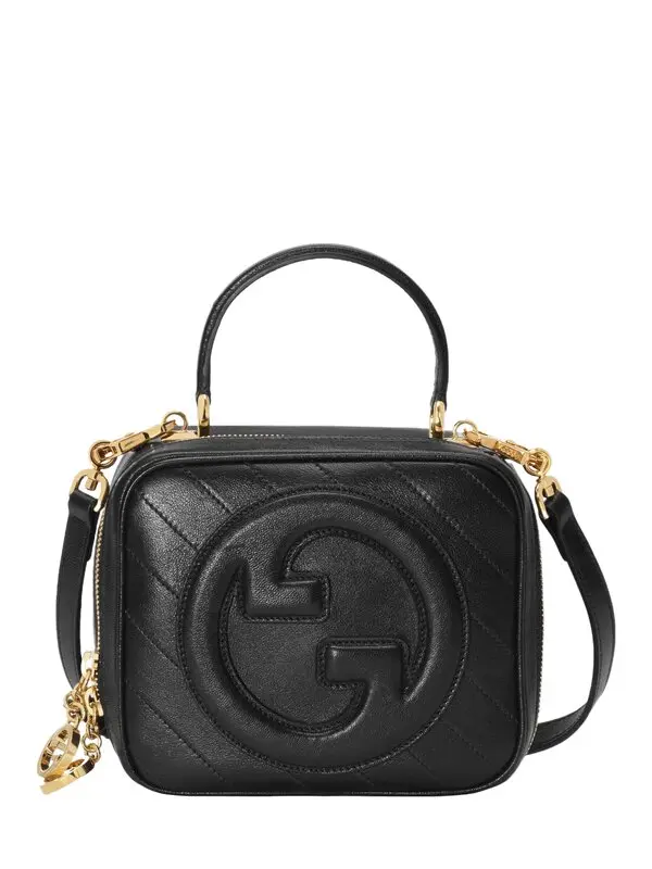 Gucci Blondie Top Handle Bag - Black