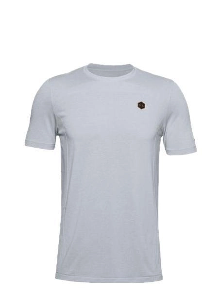 Under Armour Rush Seamless Fitted T-shirt - Grey