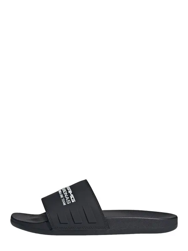 Adidas X Mercedes Amg Adilette Slides - Core Black/cloud White/core Black