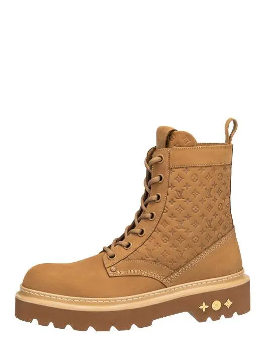 LOUIS VUITTON Monogram Ranger Ankle Boots - Brown