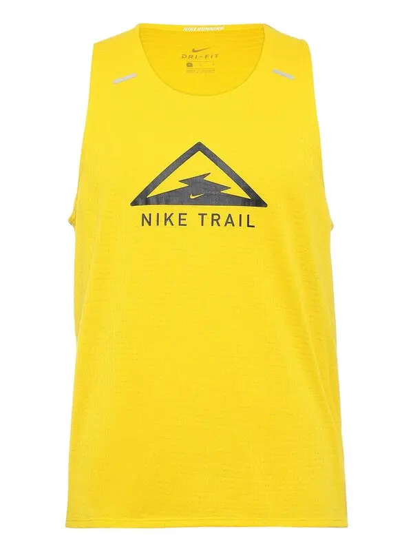 Nike Dri-fit Running Vest - Yellow