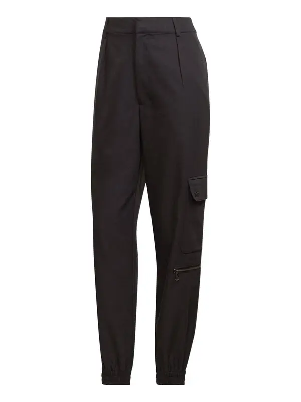 Adidas Contempo Pants Solid Color Side Elastic Waistband Sports Pants/trousers/joggers Black - Default Colorway