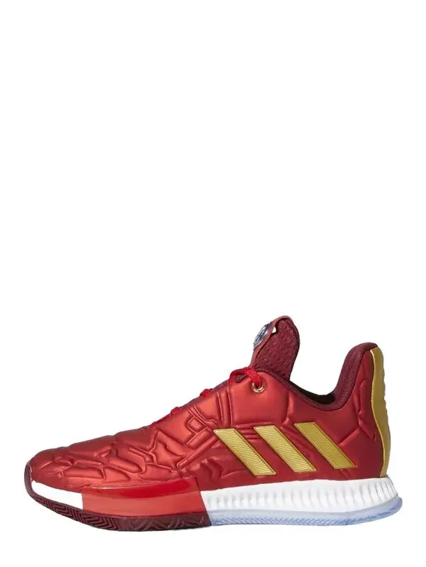 Adidas X Marvel Harden Volume 3 J "heroes Among Us: Iron Man" Sneakers - Red