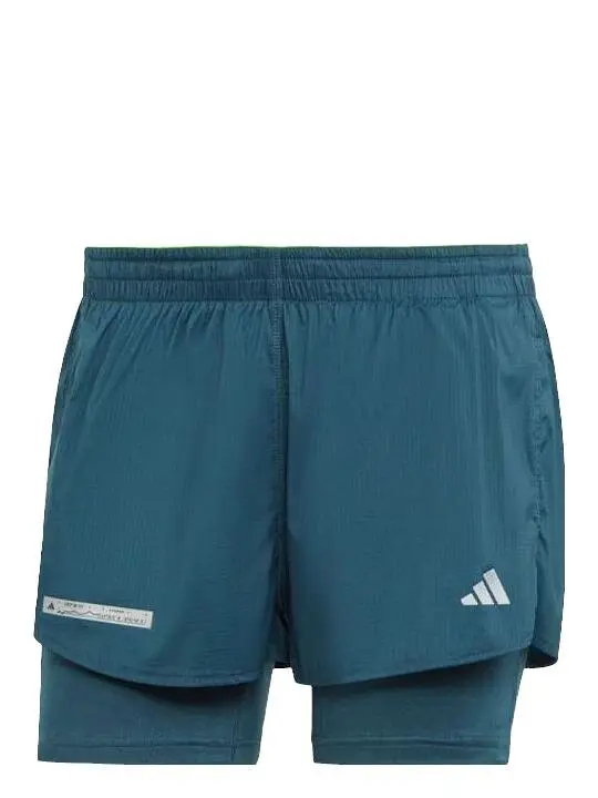 Adidas Ultimate Two-in-one Shorts - Turquoise
