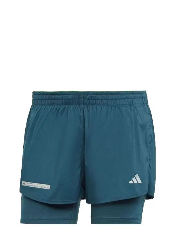 Adidas Ultimate Two-in-one Shorts - Turquoise