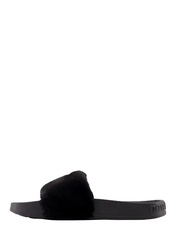NEW BALANCE Fuzzies Slide - Phantom/white