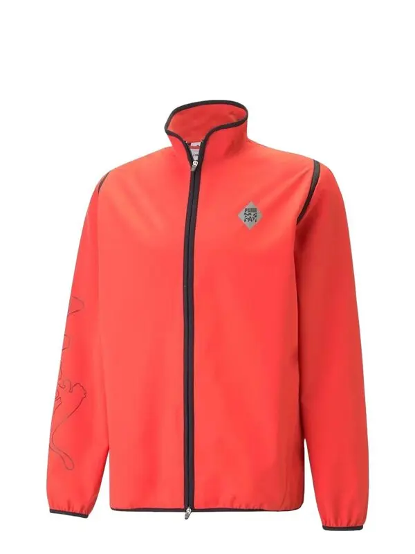 PUMA X Perks And Mini Zip-off Jacket 'red - Red/black