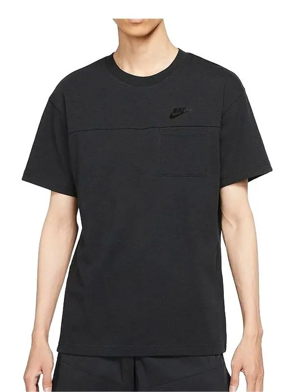 Nike Sports Round Neck Breathable Casual Short Sleeve T-shirt - Black