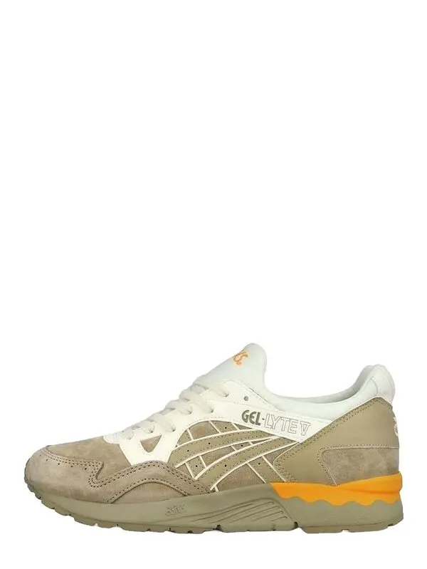 Asics Gel Lyte 5 Casual Lux Pack Sneakers - White/brown