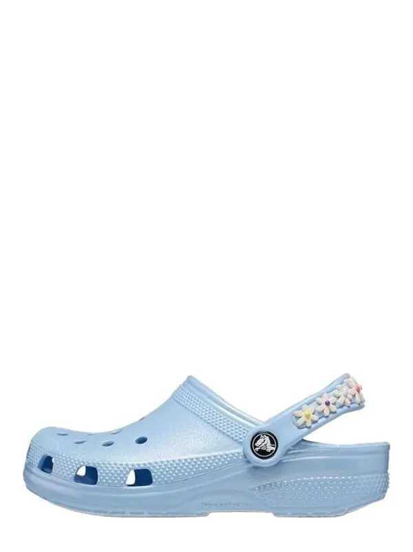 CROCS Classic Daisy Chain Clogs - Blue