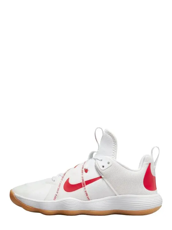 Nike React Hyperset Athletic Sneakers - White/red