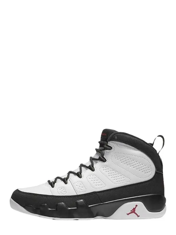 JORDAN Air 9 Retro "space Jam" High Top Sneakers - White/true Red-black