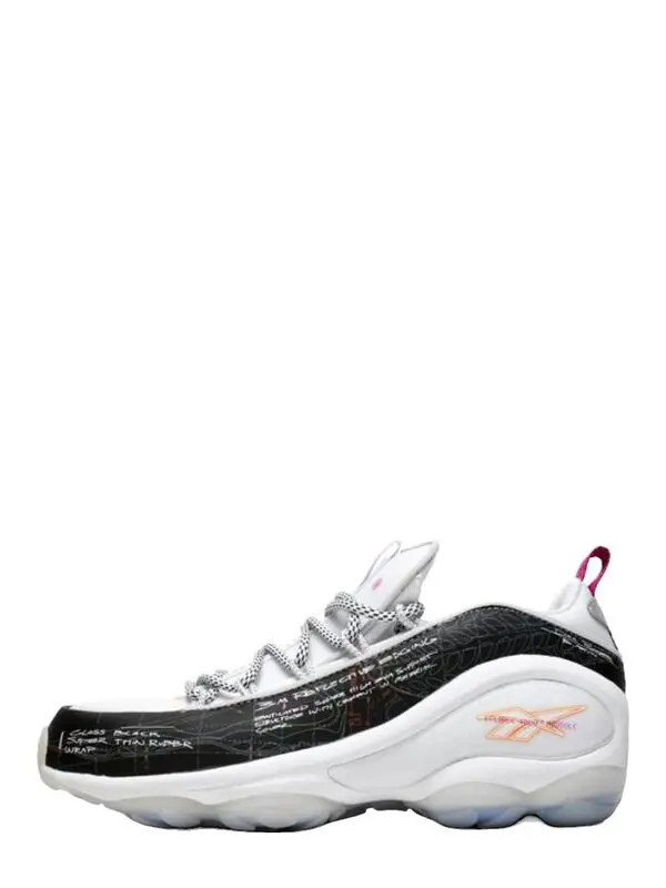 REEBOK X Bait Dmx Run 10 Ash Grey Sneakers - Black