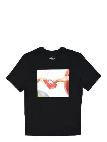 Nike Ftwr Pack Shoe Pattern Printing Short Sleeve - Ebony