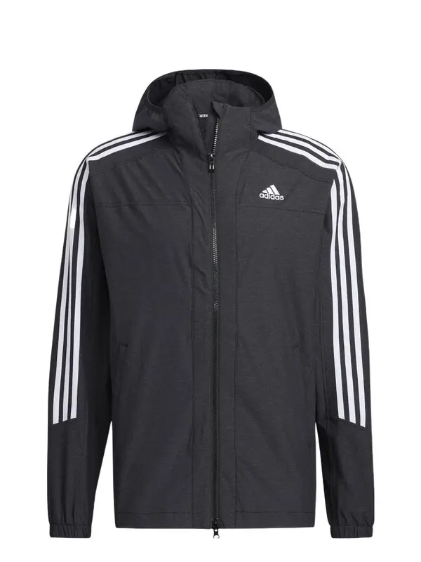 Adidas 3 Stripe Sport Hooded Jacket - Default Color