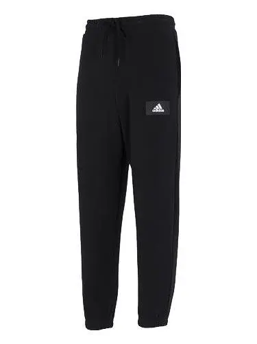 Adidas Knit Pants Label Logo Casual Sports Bundle Feet Long Pants/trousers Autumn Black - Default Color