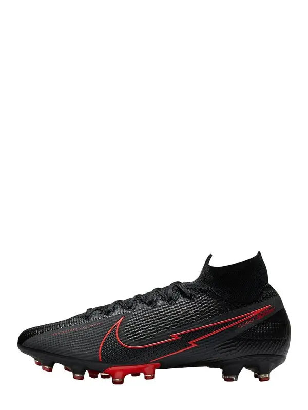 Nike Mercurial Superfly Elite Ag Pro Football Boots - Black/grey/red