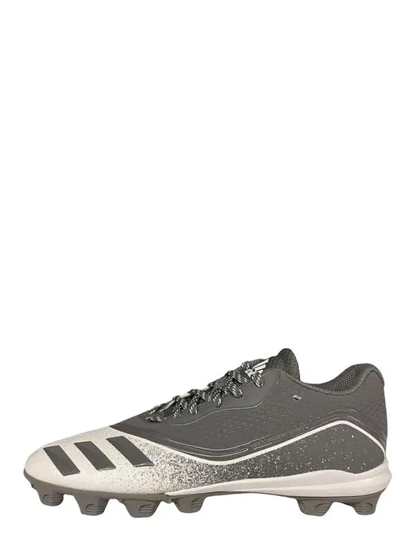 Adidas Icon V Mid Baseball Cleats - Grey