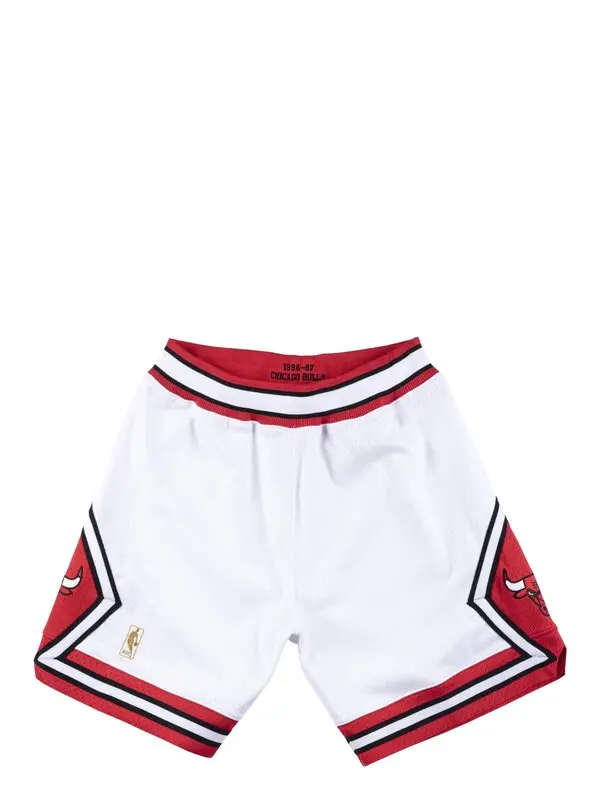 Mitchell & Ness Chicago Bulls 1996-97 Authentic Shorts - White/red