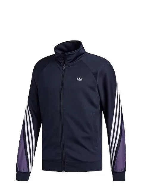Adidas Originals Stand Collar Track Jacket - Navy