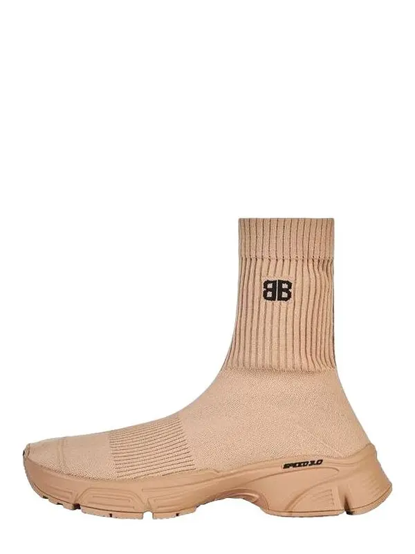 Balenciaga Speed 3.0 Monocolor Sneakers - Tan/black
