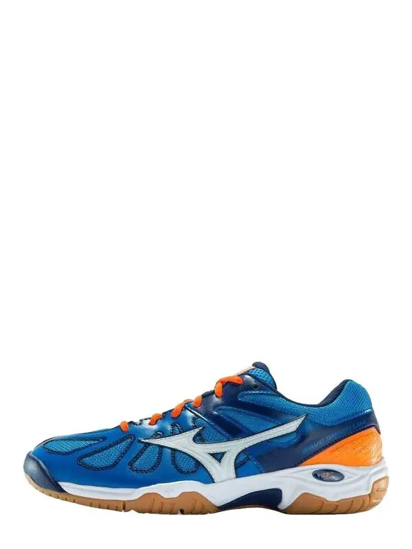 Mizuno Wave Smash L04 Athletic Shoes - Blue/white