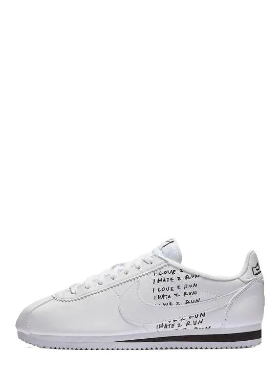Nike X Nathan Bell Classic Cortez "white - White/black/pink Foam
