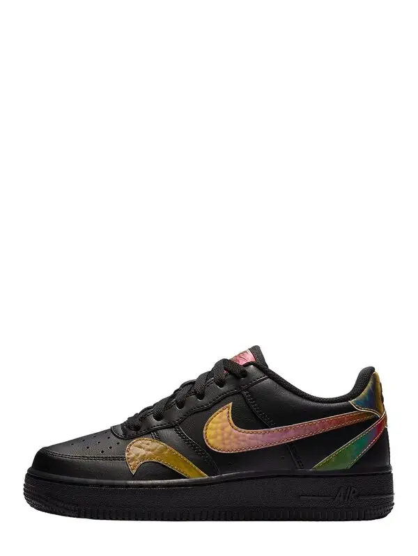 Nike Force 1 Lv8 2 "misplaced Swooshes" Sneakers - Black