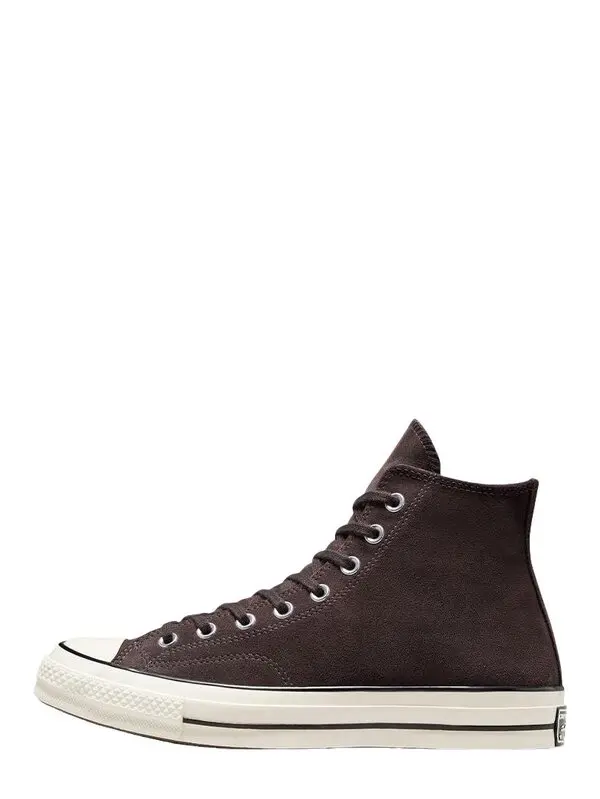CONVERSE Chuck 70 High Top Suede Sneakers - Dark Wine Red