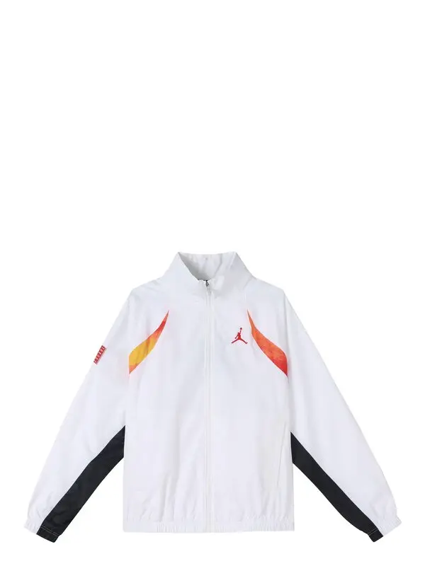 JORDAN Legacy Aj11 Stand-up Collar Jacket - White