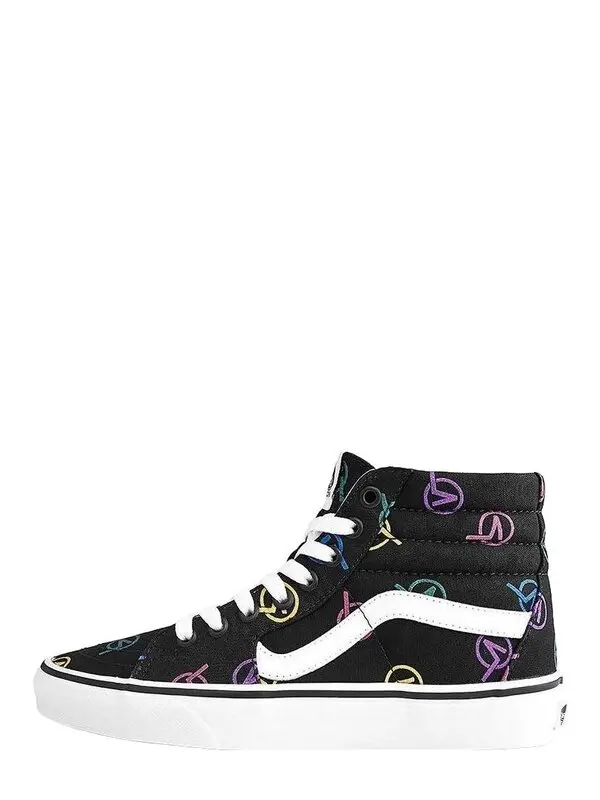 VANS Sk8-hi High Top Sneakers - Black/white