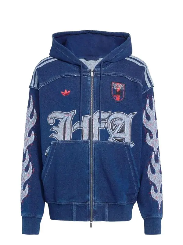 Adidas Fifa World Cup 2 Japan Hoodie - Indigo Denim