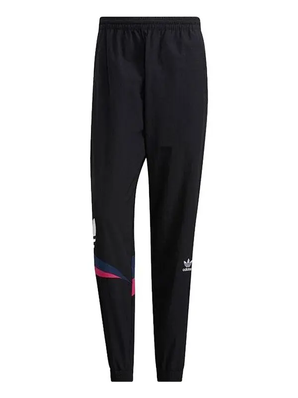 Adidas Originals Woven Training Sports Gym Long Pants/trousers - Black