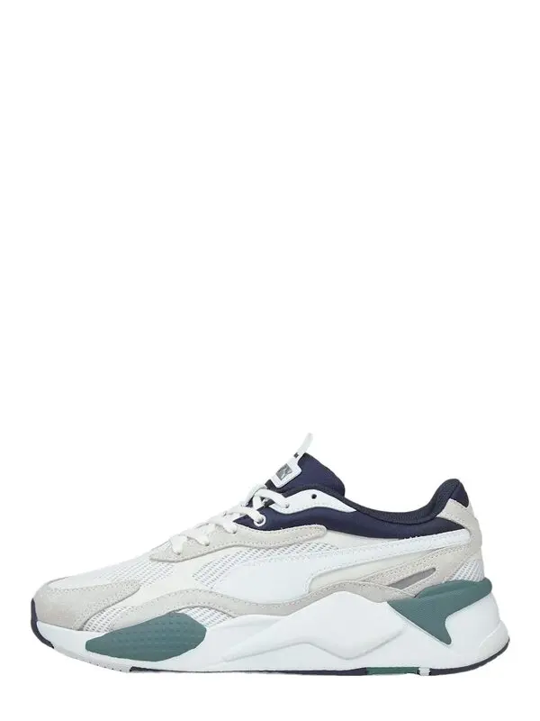 PUMA Rs-x3 Twill Air Mesh Low Top Sneakers - White