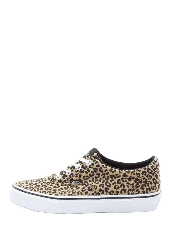 VANS Doheny Print Lace-up Sneakers - Leopard