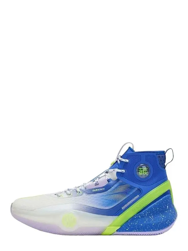 361 DEGREES Ag3 Pro High-top Sneakers - Blue/white/green
