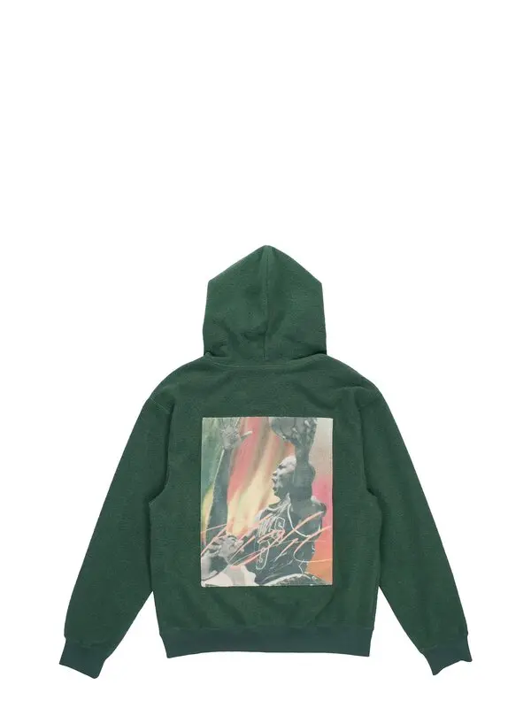 JORDAN Air Fleece Pullover Hoodie - Green