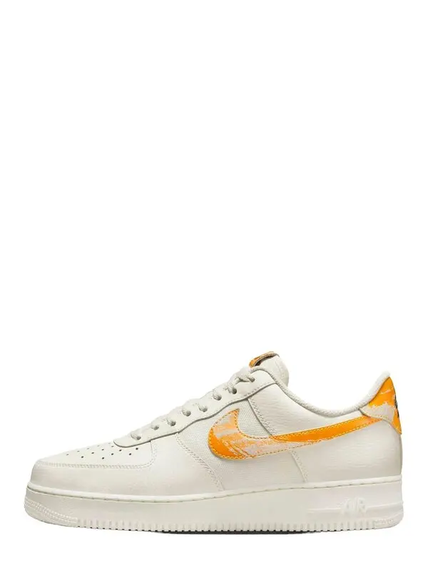 Nike Force 1 Low Casual Sneakers - Tan/yellow
