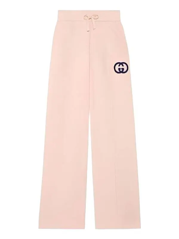Gucci Cotton Jersey Jogging Pant - Light Pink