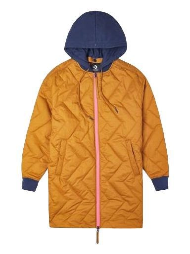CONVERSE Hooded Quilted Mid-length Jacket - Default Color