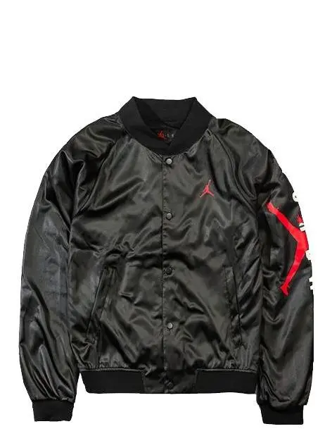 JORDAN Air Jumpman Baseball Jacket - Black
