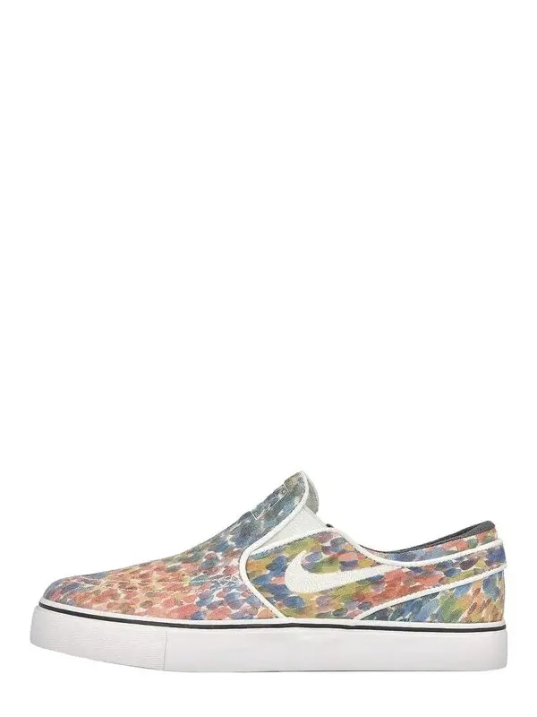 Nike Zoom Stefan Janoski Slip Premium Sneakers - White/black