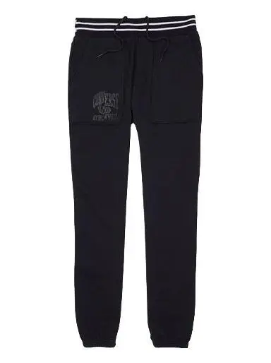 CONVERSE Twisted Varsity Sweatpants Asia Sizing - Black